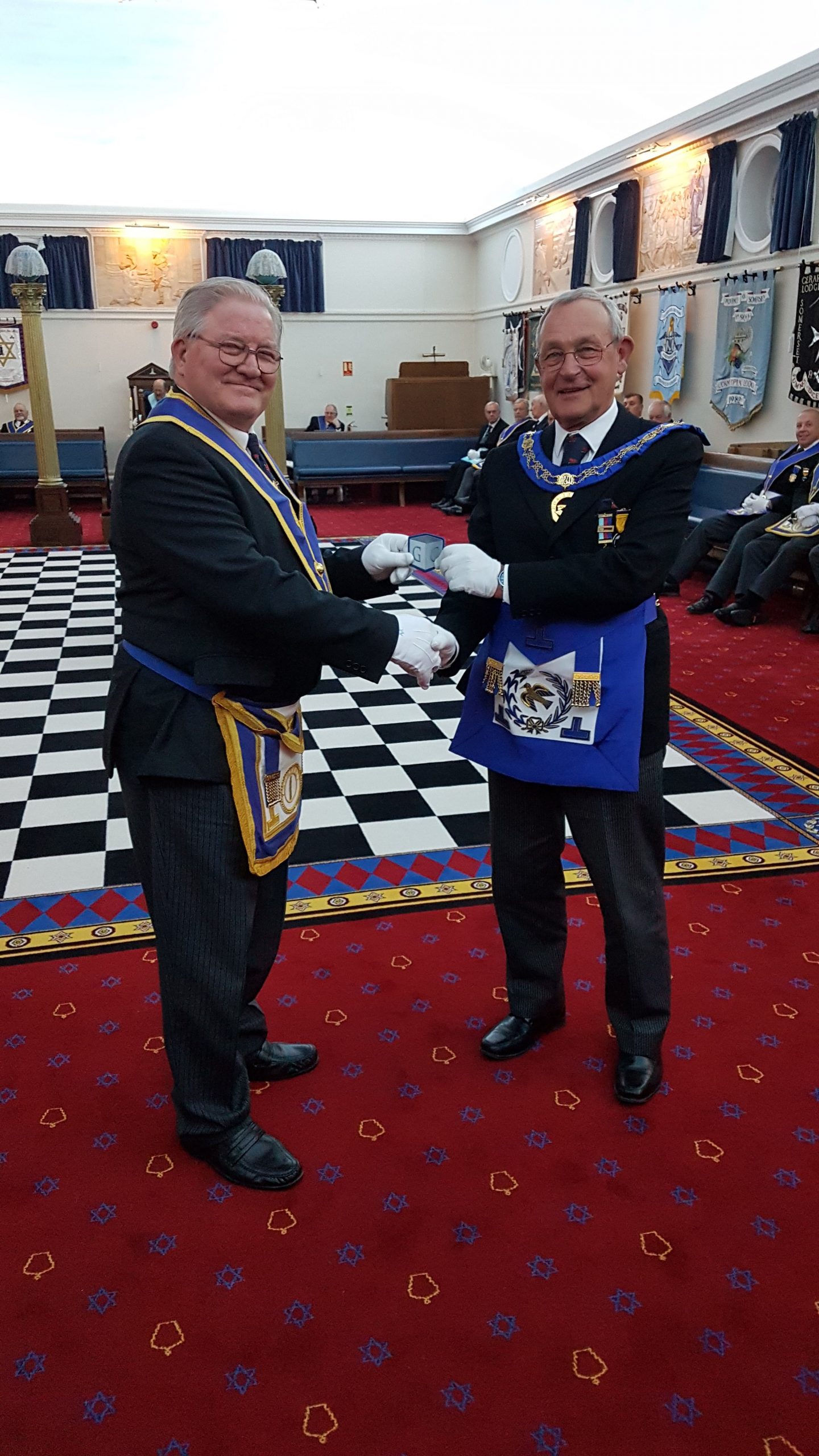 Cornucopia Lodge in Keynsham receive Recognition – Somerset Freemasons ...