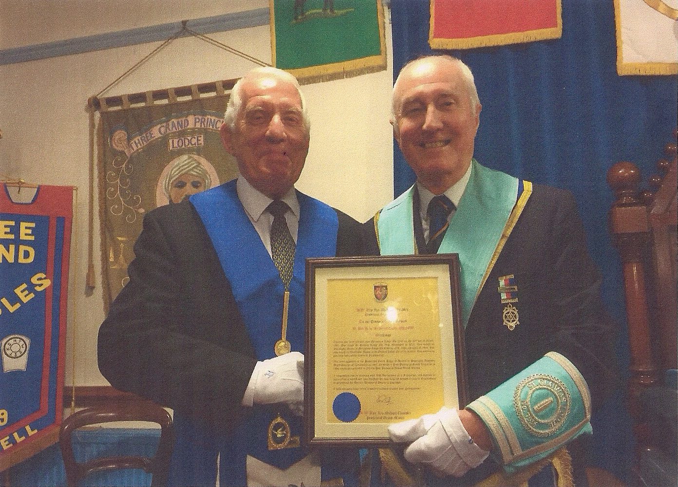 50 years in Masonry, W.Bro.John Cole – Somerset Freemasons – www ...