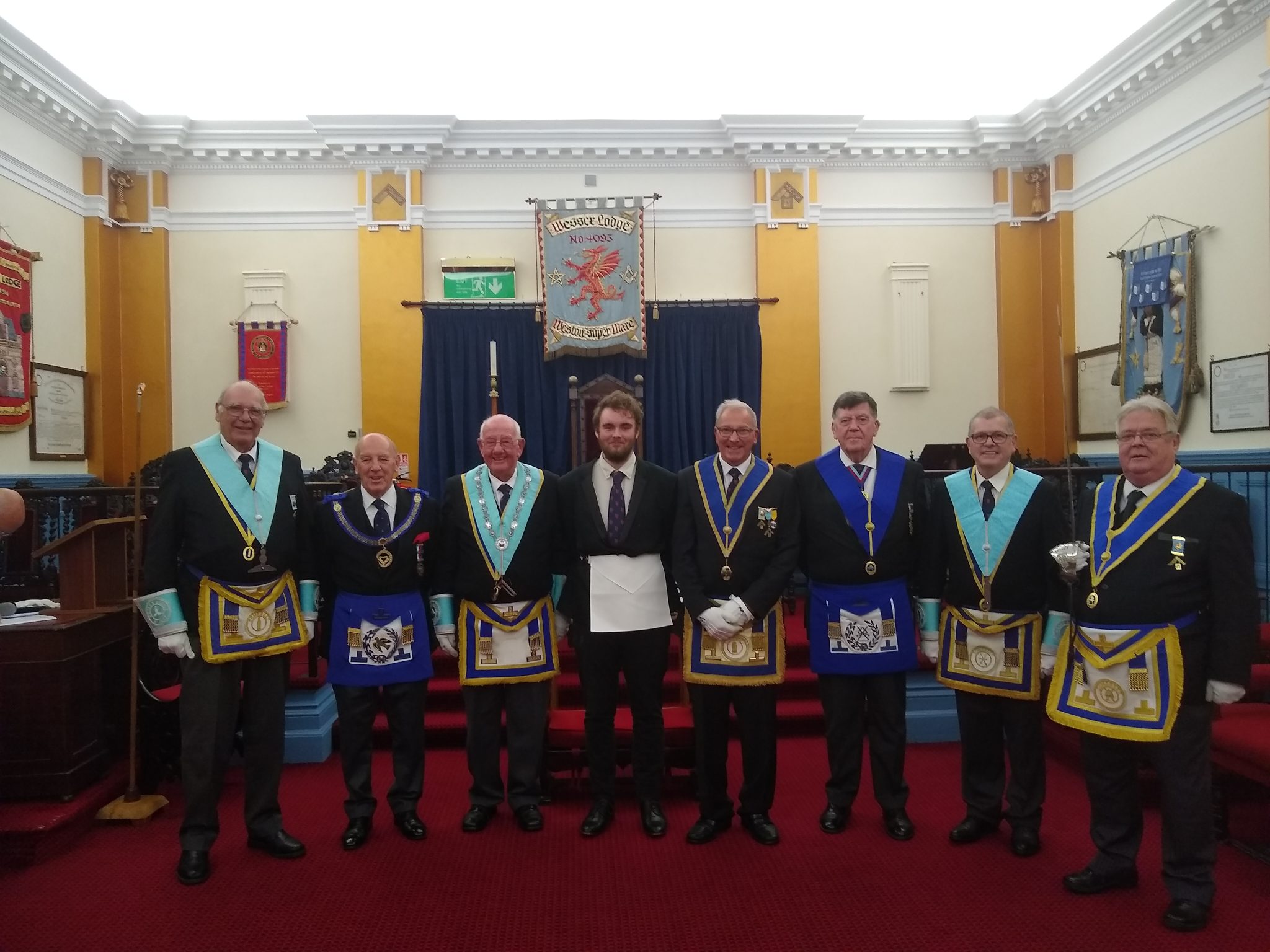 Wessex Lodge welcome a new member – Somerset Freemasons – www ...