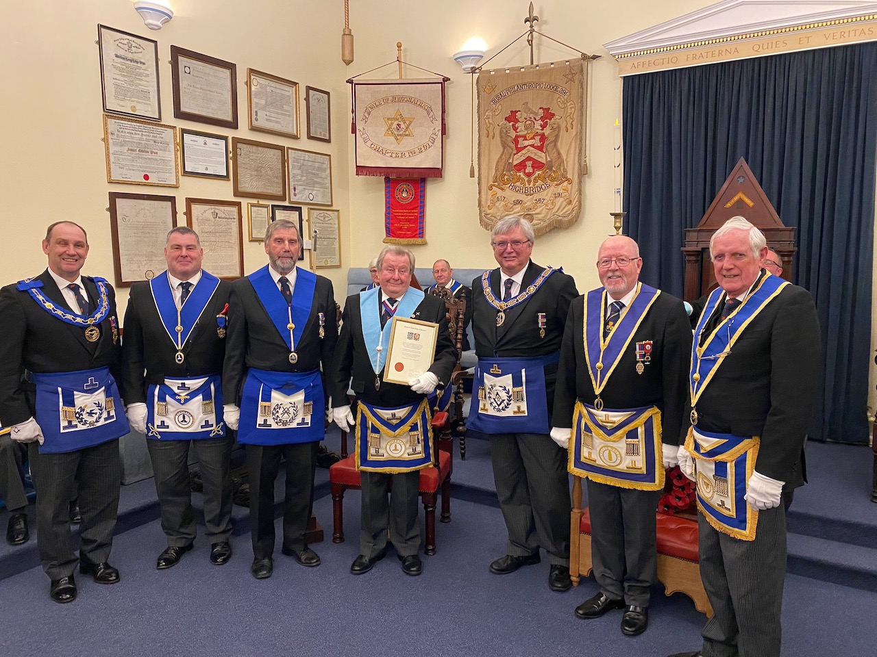 W.Bro Trevor Cooper 50 years a Mason – Somerset Freemasons – www ...