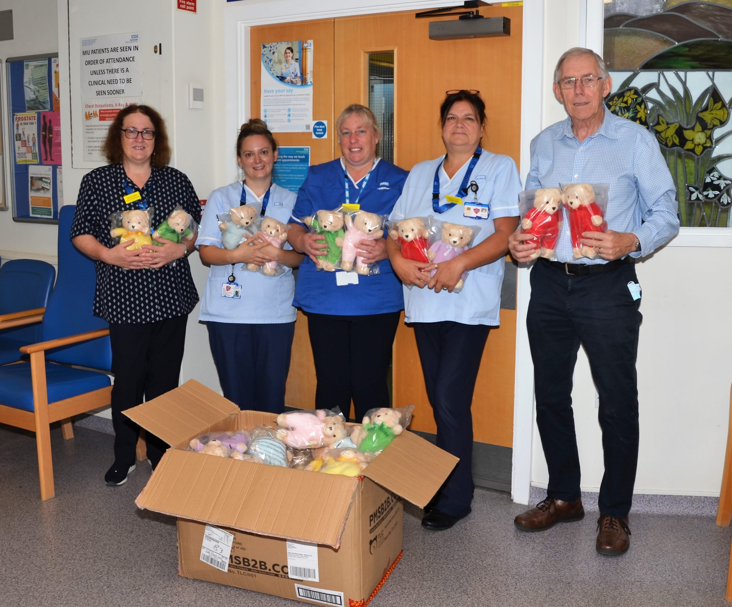 Teddies to Chard Hospital – Somerset Freemasons – www ...