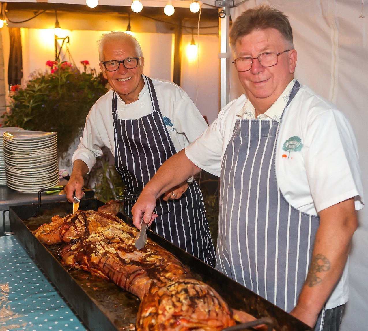 Tynte Lodge Host Another Crackling Hog Roast – Somerset Freemasons ...