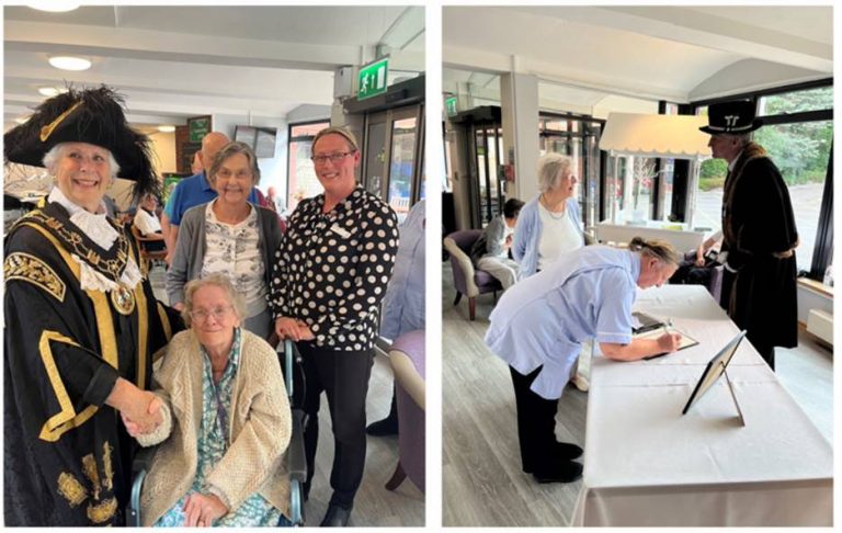 Cadogan Court welcomes the Lord Mayor of Exeter. – Somerset Freemasons ...