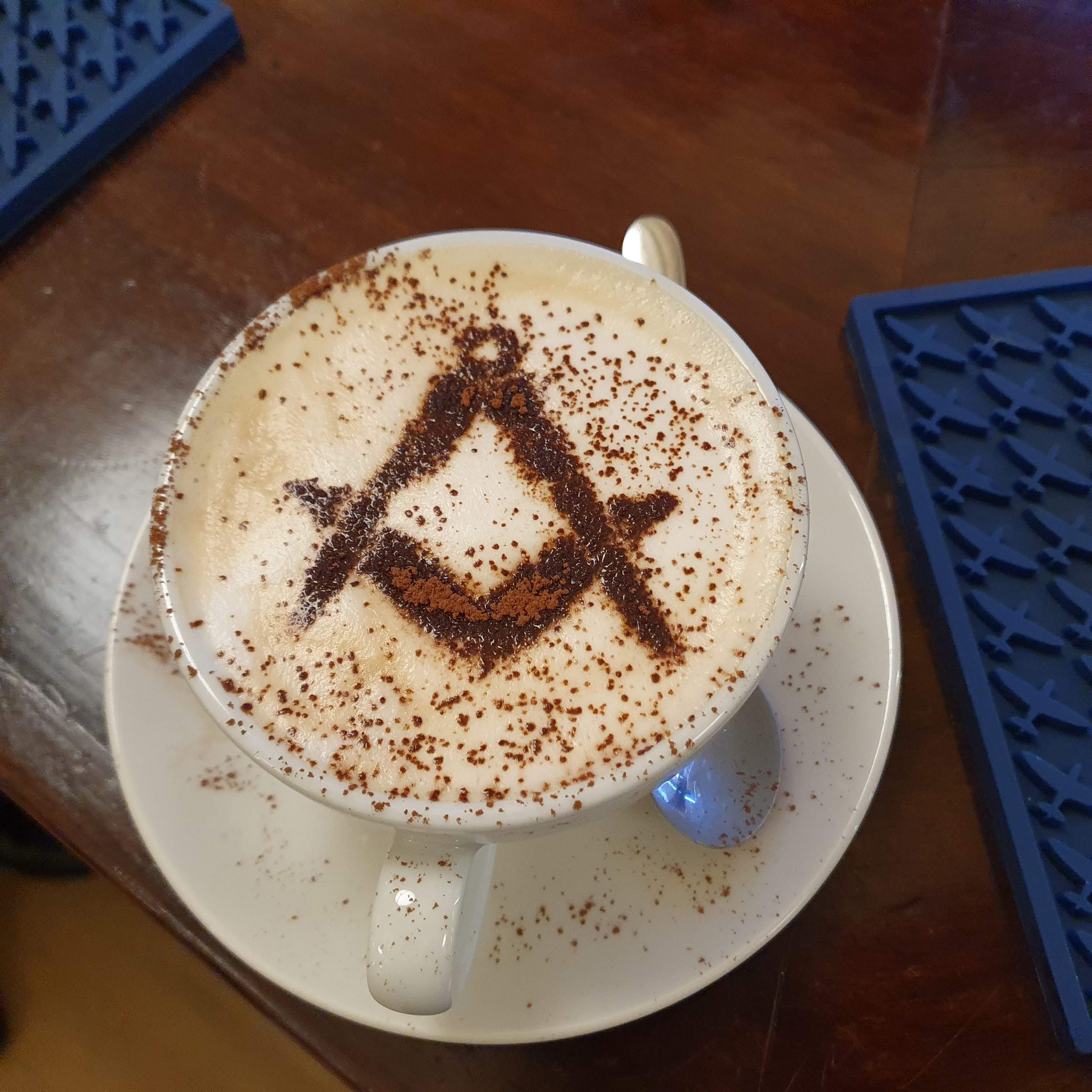 Cappuccino at the Cafe at Freemasons Hall – Somerset Freemasons – www ...