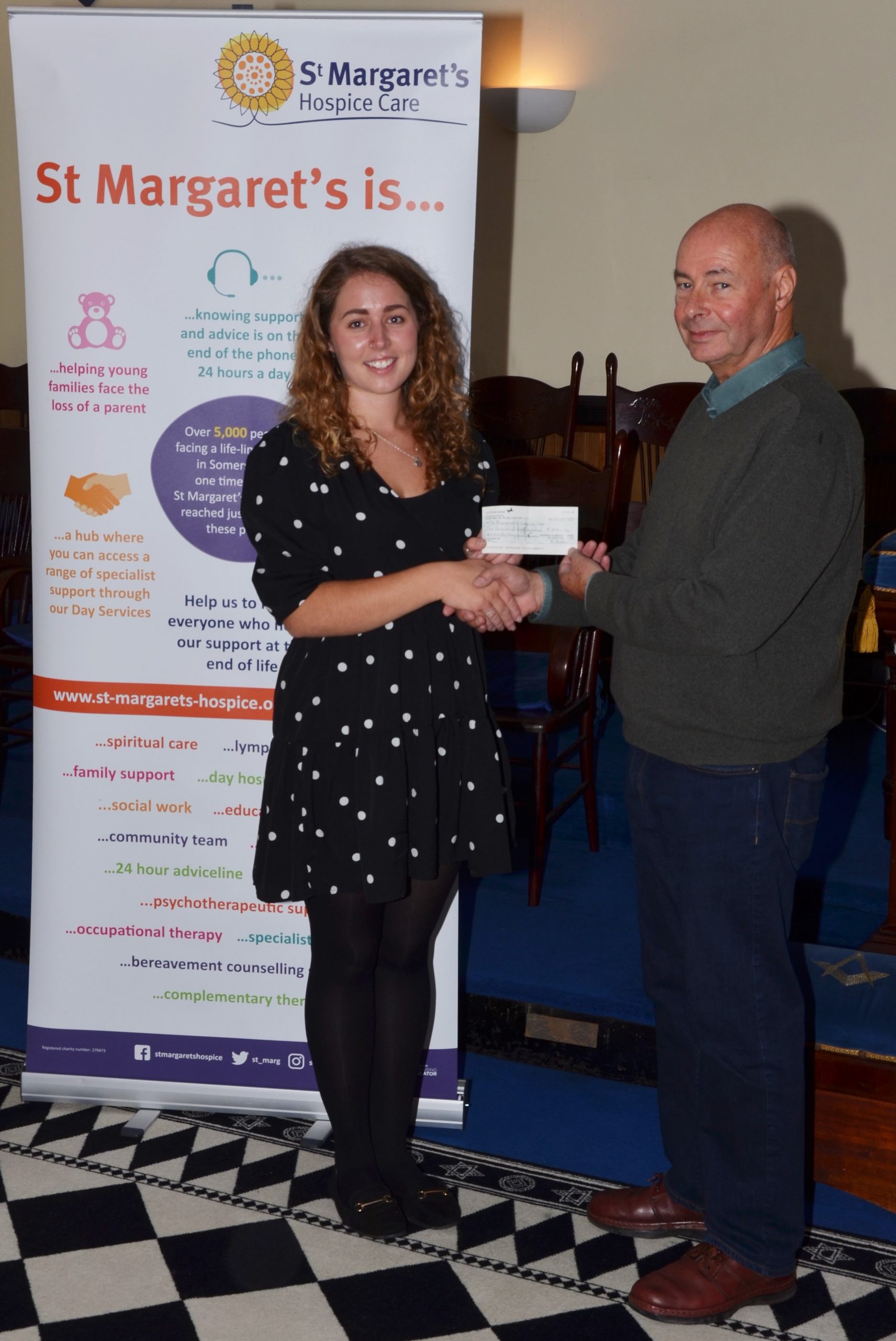 St Margarets Donation – Somerset Freemasons – www.somersetfreemasons.org