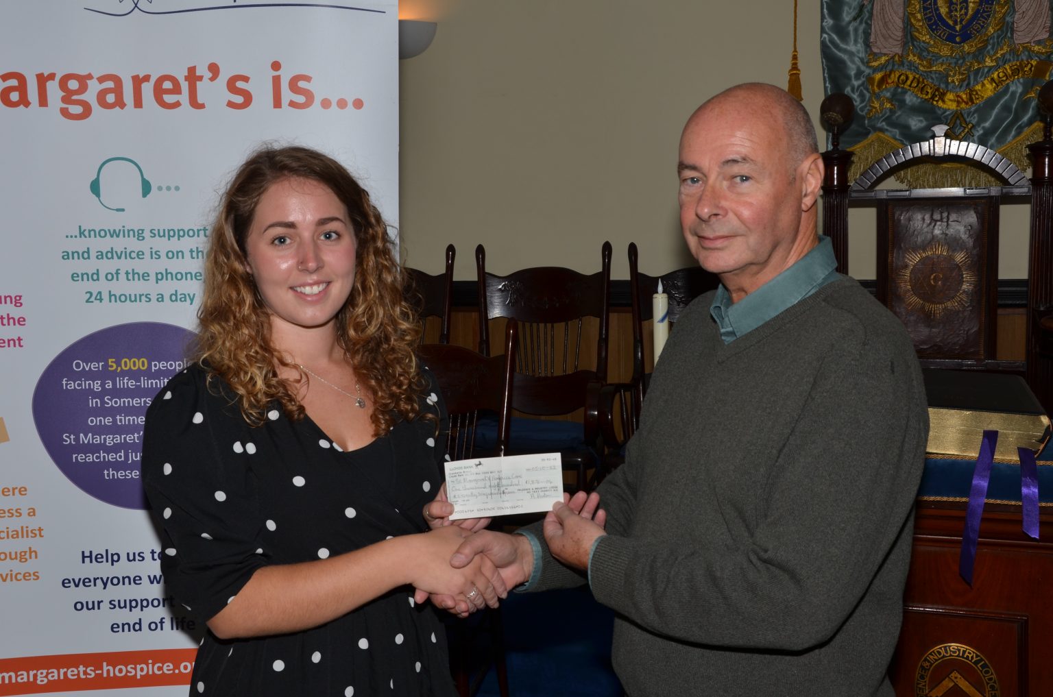 St Margarets Donation – Somerset Freemasons – www.somersetfreemasons.org