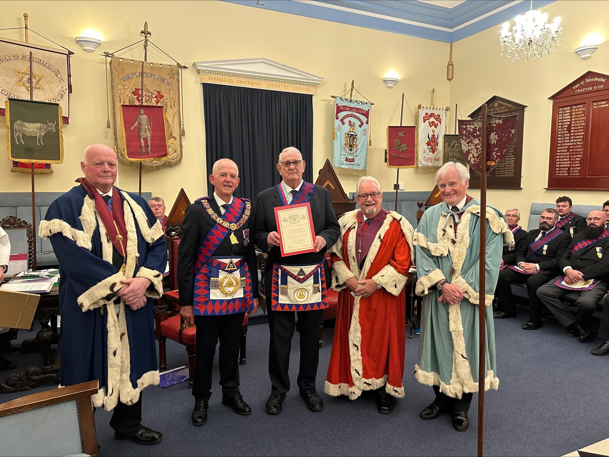 E Comp Dai Wood receives Honorary Award – Somerset Freemasons – www.somersetfreemasons.org