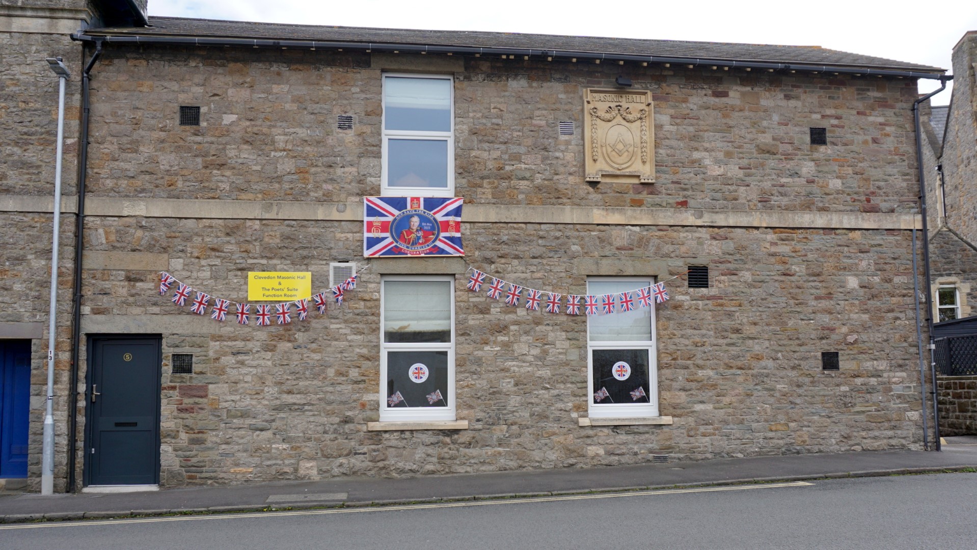 Clevedon Masonic Hall prepares for the Coronation – Somerset Freemasons ...