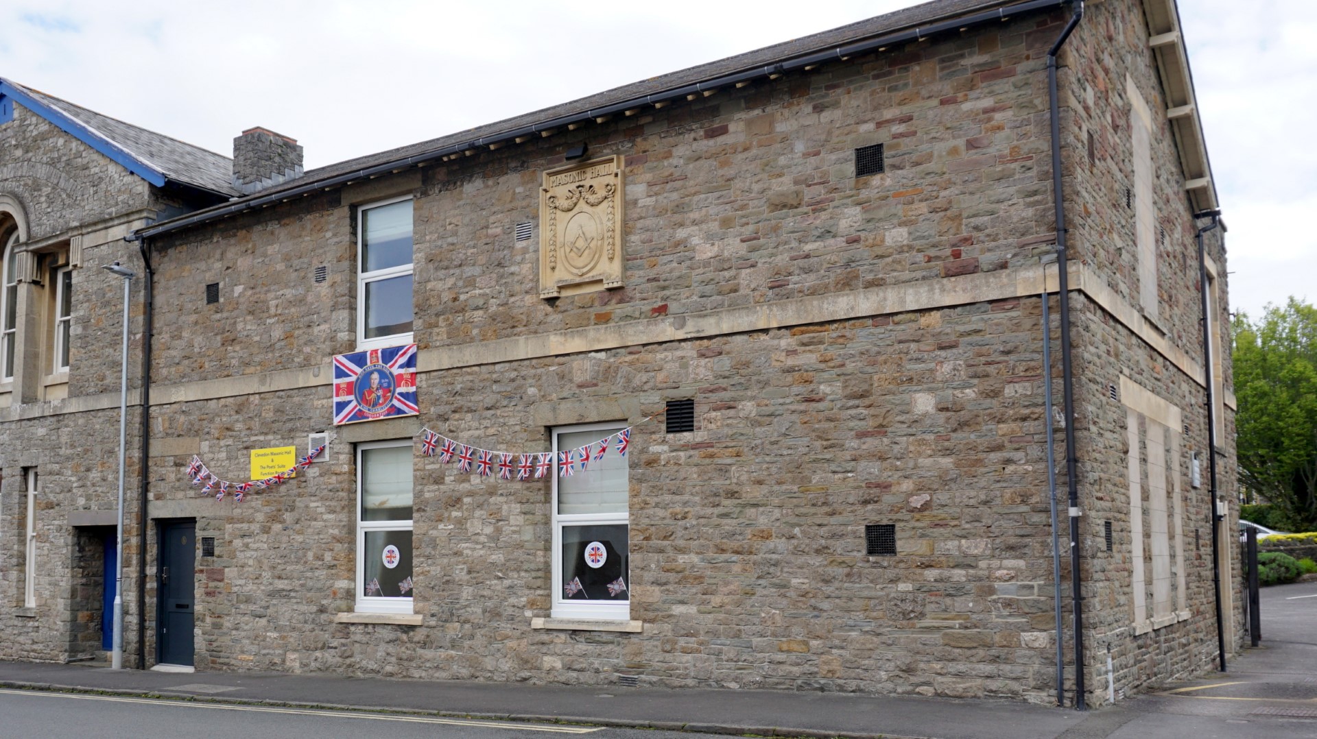Clevedon Masonic Hall prepares for the Coronation – Somerset Freemasons ...