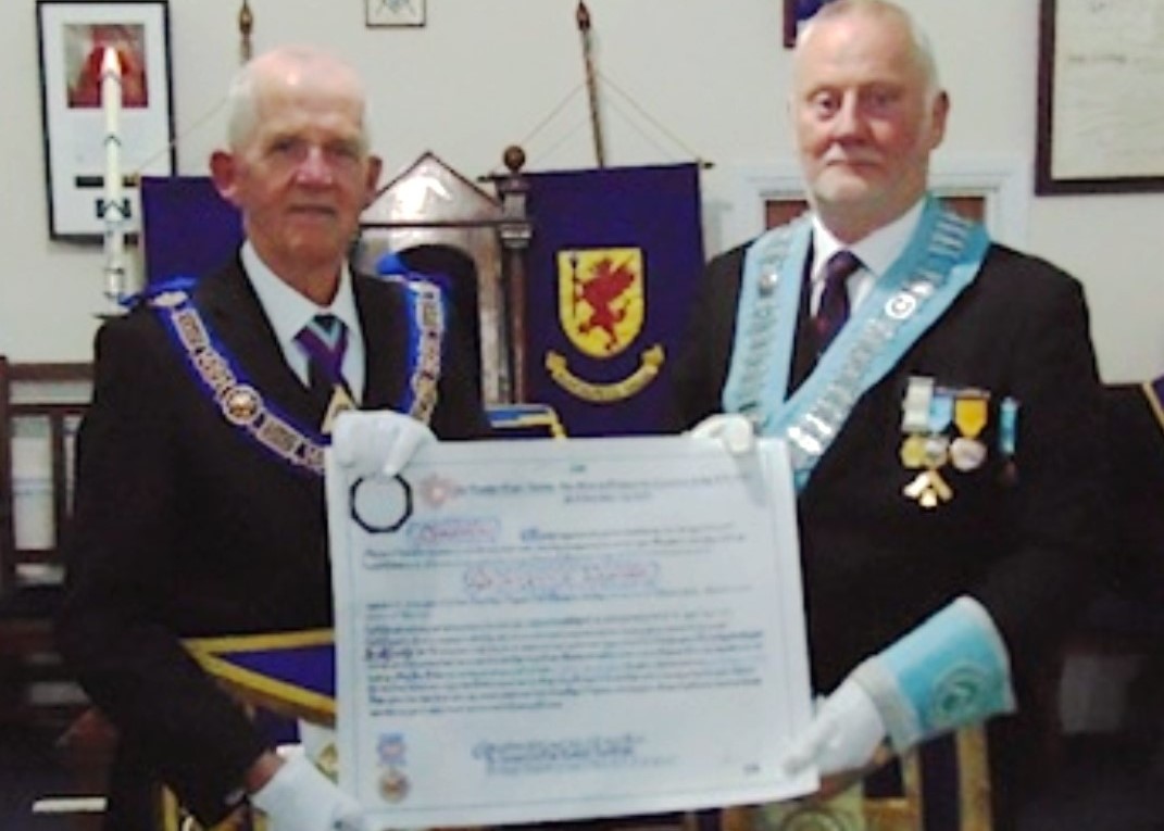 Quantock Lodge Receives Its Centenary Warrant – Somerset Freemasons ...
