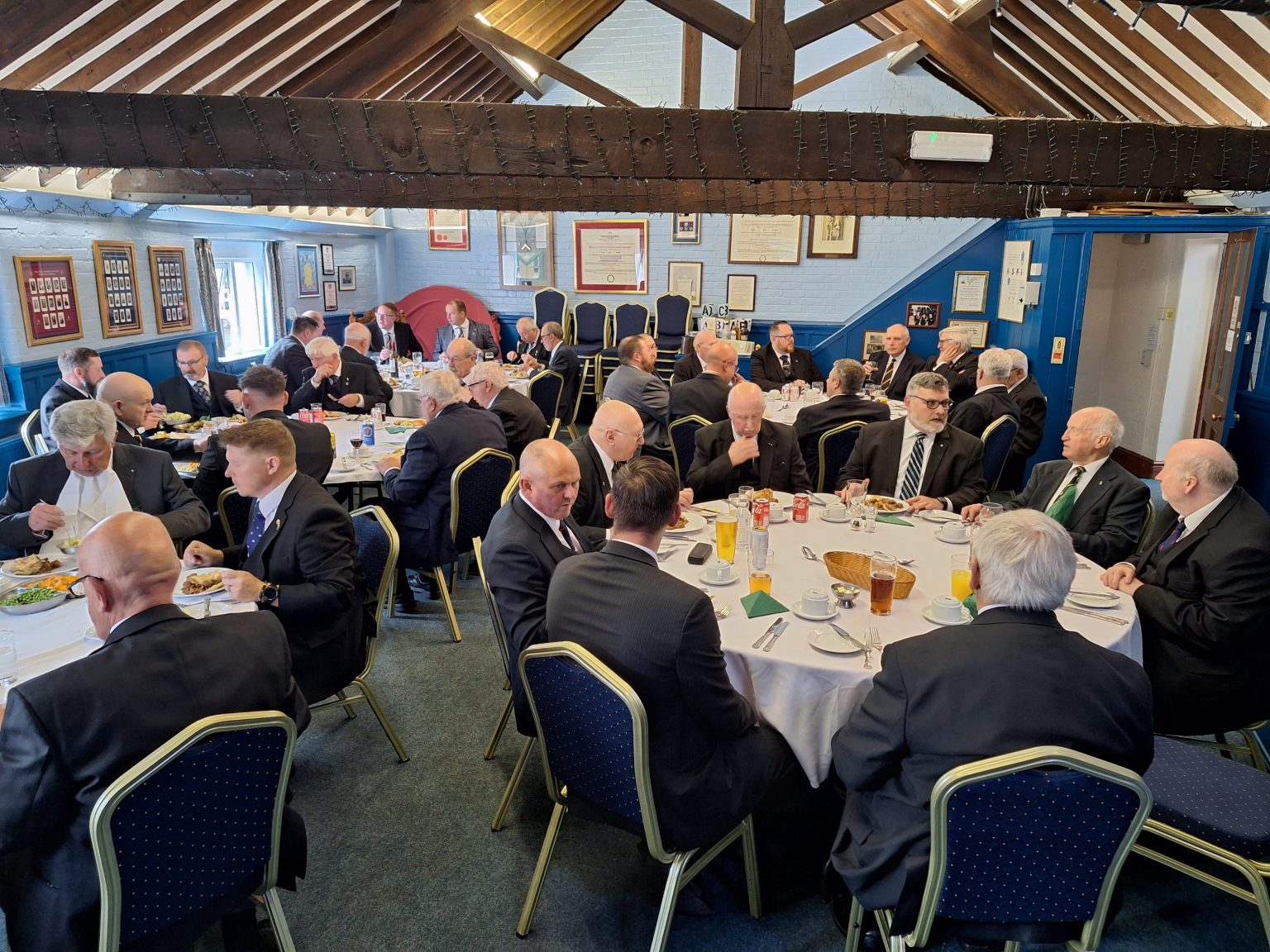 Somerset Freemasons Cross the Border and Visit St Patricks Lodge ...