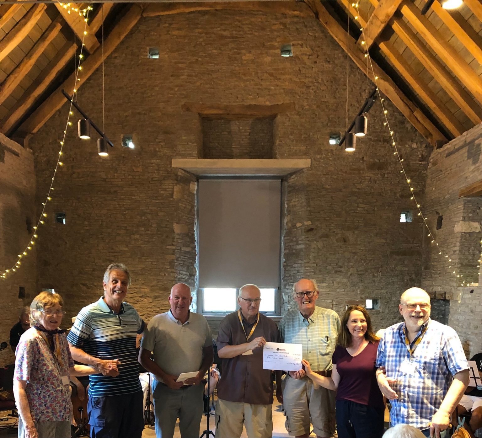 Coleridge Lodge Donation to Nailsea Memory Café – Somerset Freemasons ...
