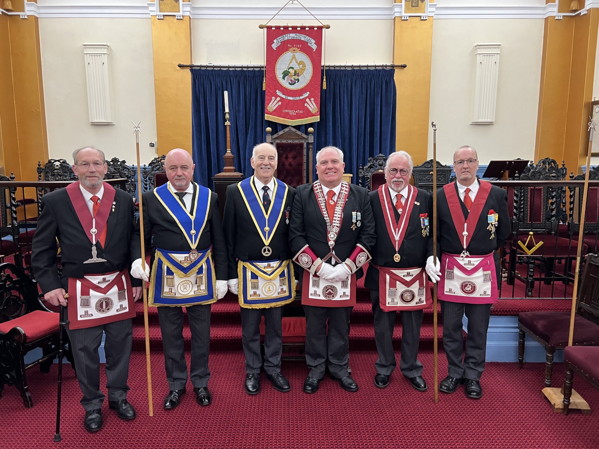 Somerset Stewards Lodge overcome injury, sickness and death to install ...