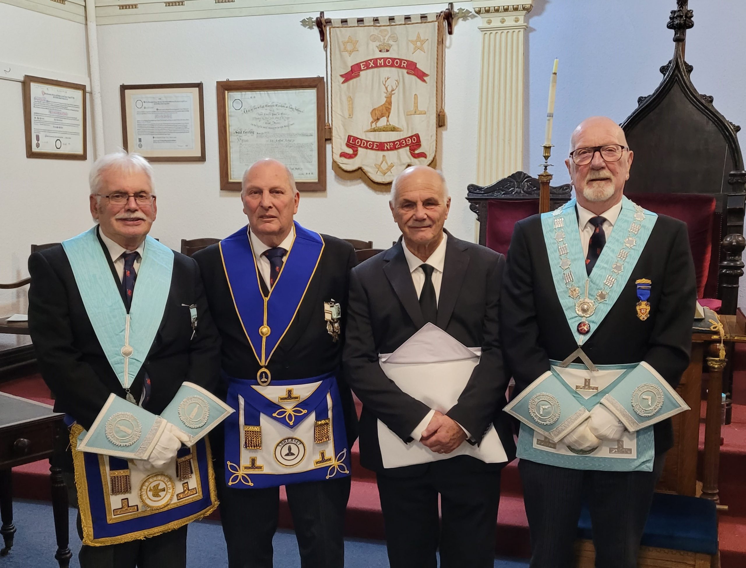 Exmoor Lodge Welcomes Their New Made Brother At Minehead. – Somerset ...