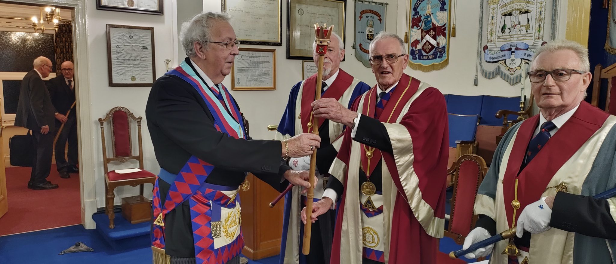 Excellent Companion Tim Gosling Takes the Chair – Somerset Freemasons ...
