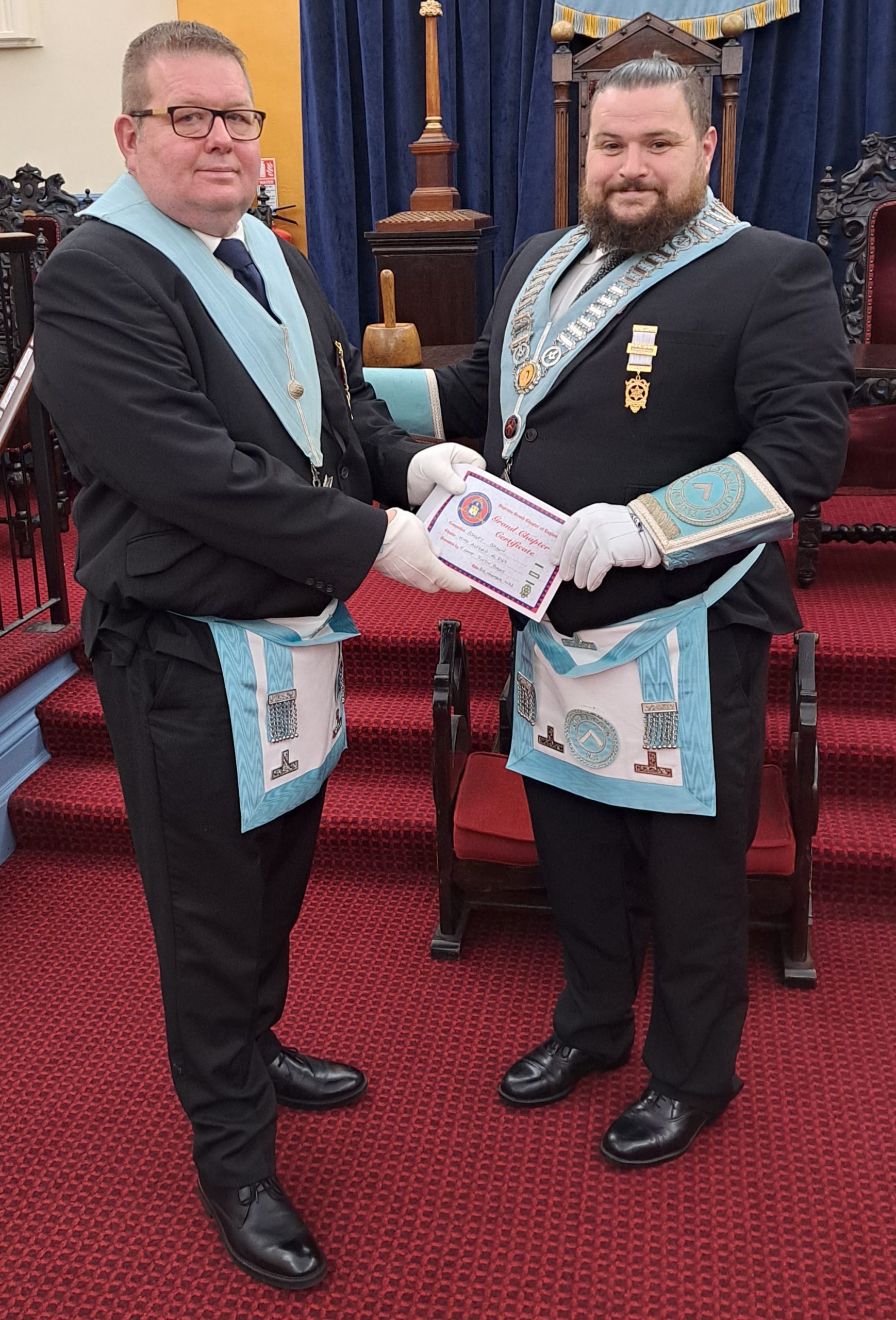 Athelstan Lodge Conduct a Raising. – Somerset Freemasons – www.somersetfreemasons.org