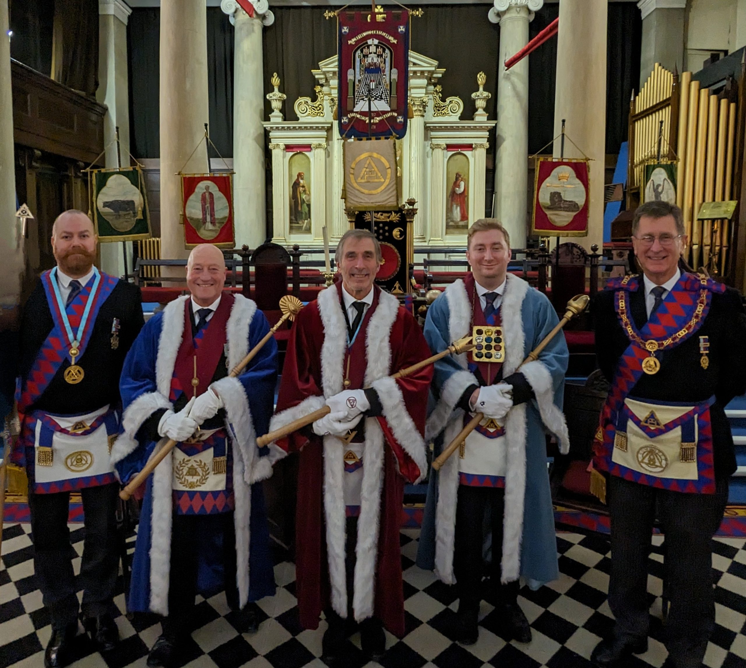 All change for Royal Cumberland Chapter – Somerset Freemasons – www.somersetfreemasons.org