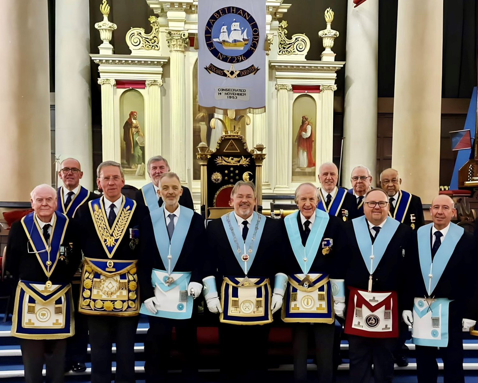 Another busy night for Elizabethan Lodge – Somerset Freemasons – www ...