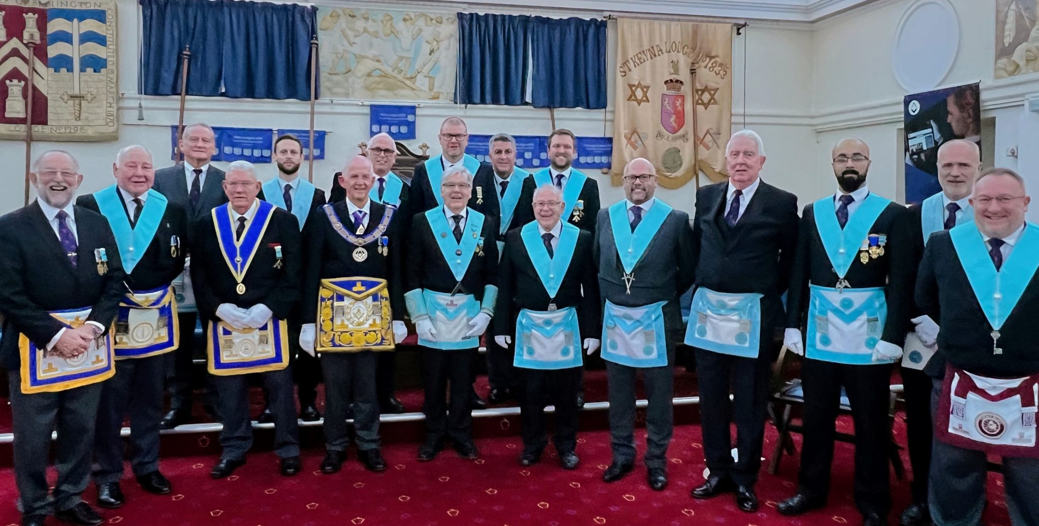 A fantastic advert for Freemasonry and a beautiful evening at Priory ...