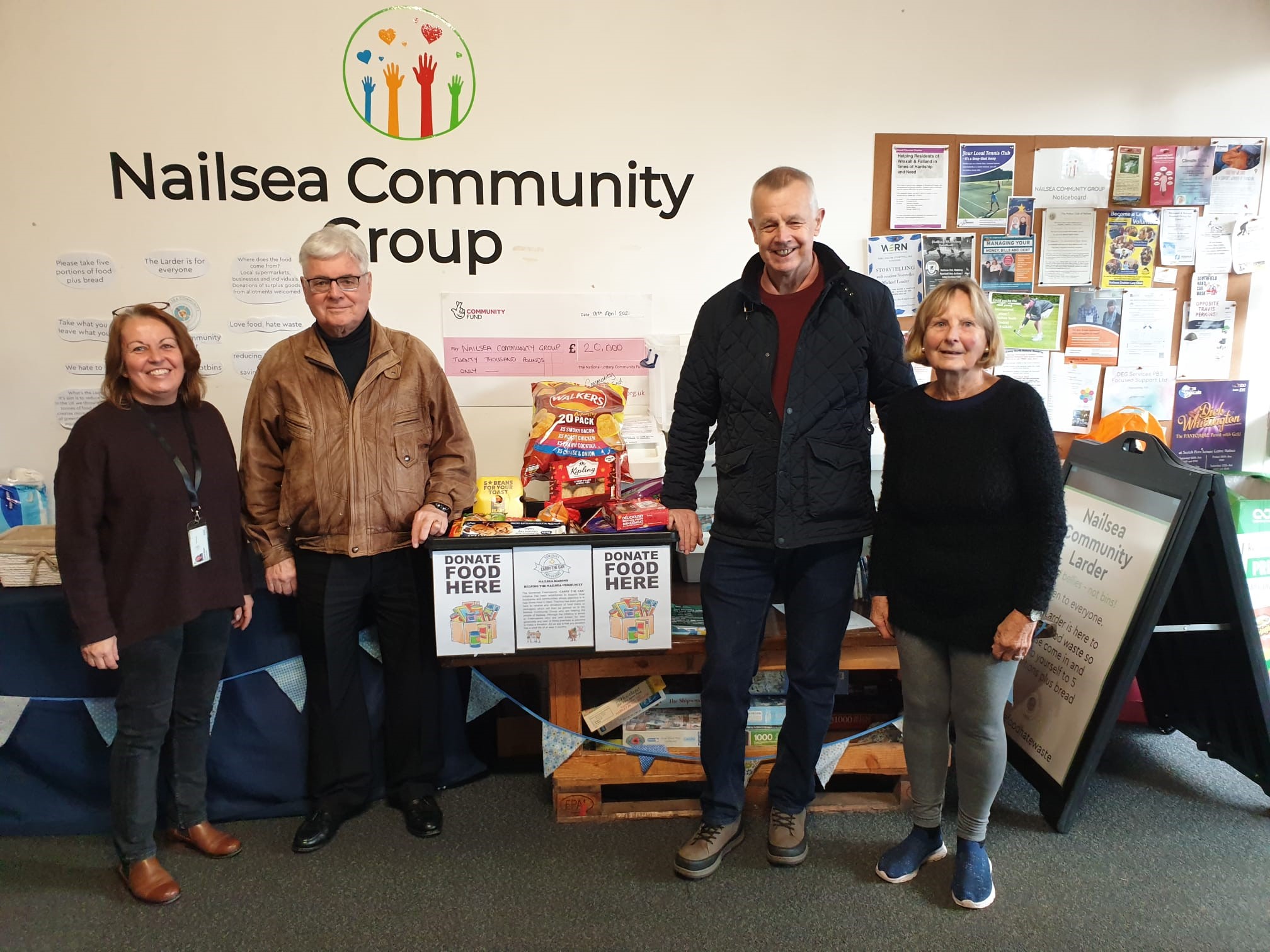 Masons Extend Support for Local Community Group – Somerset Freemasons ...