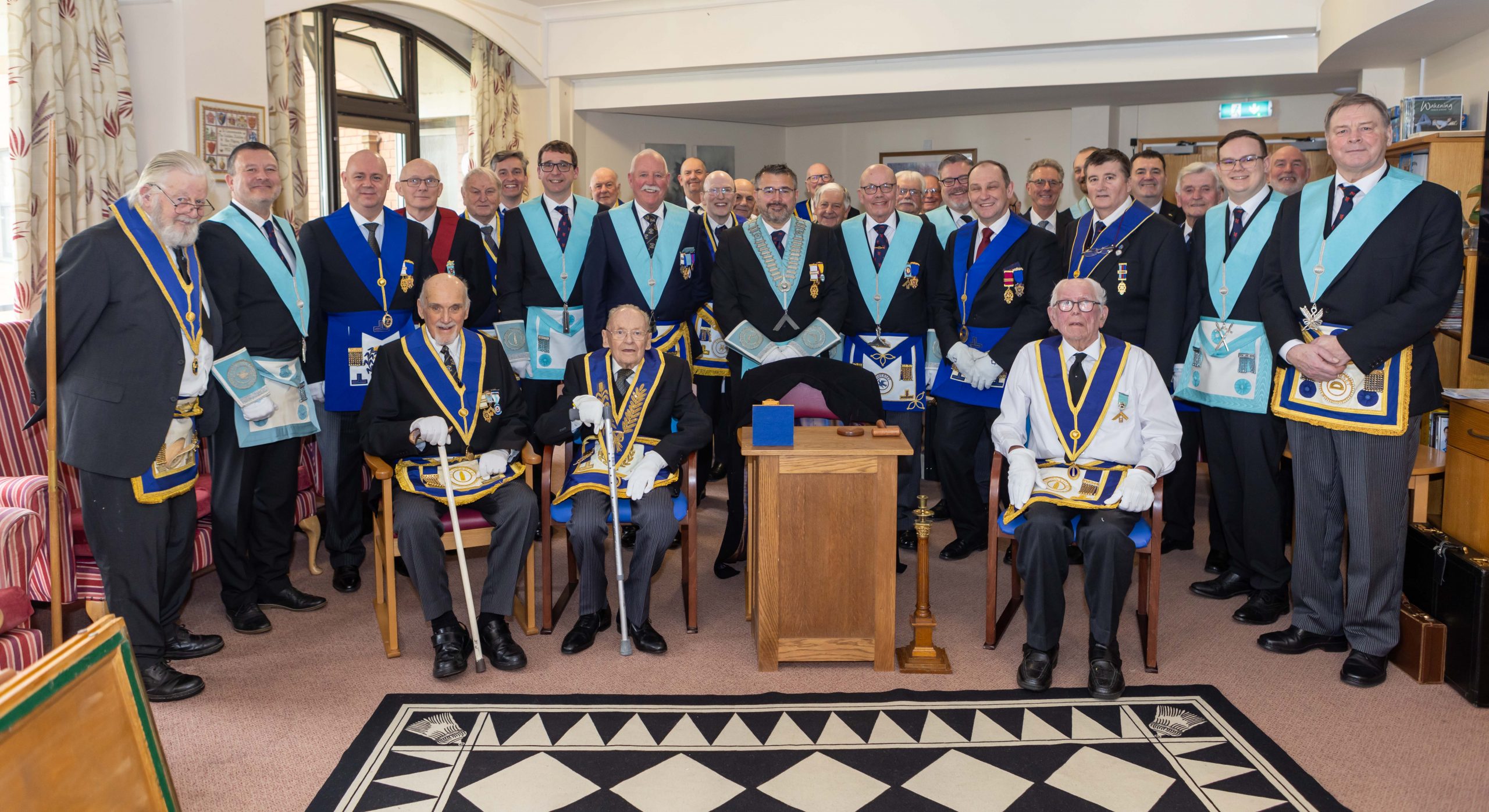 Somerset Freemasons make their annual visit to Cadogan Court – Somerset ...