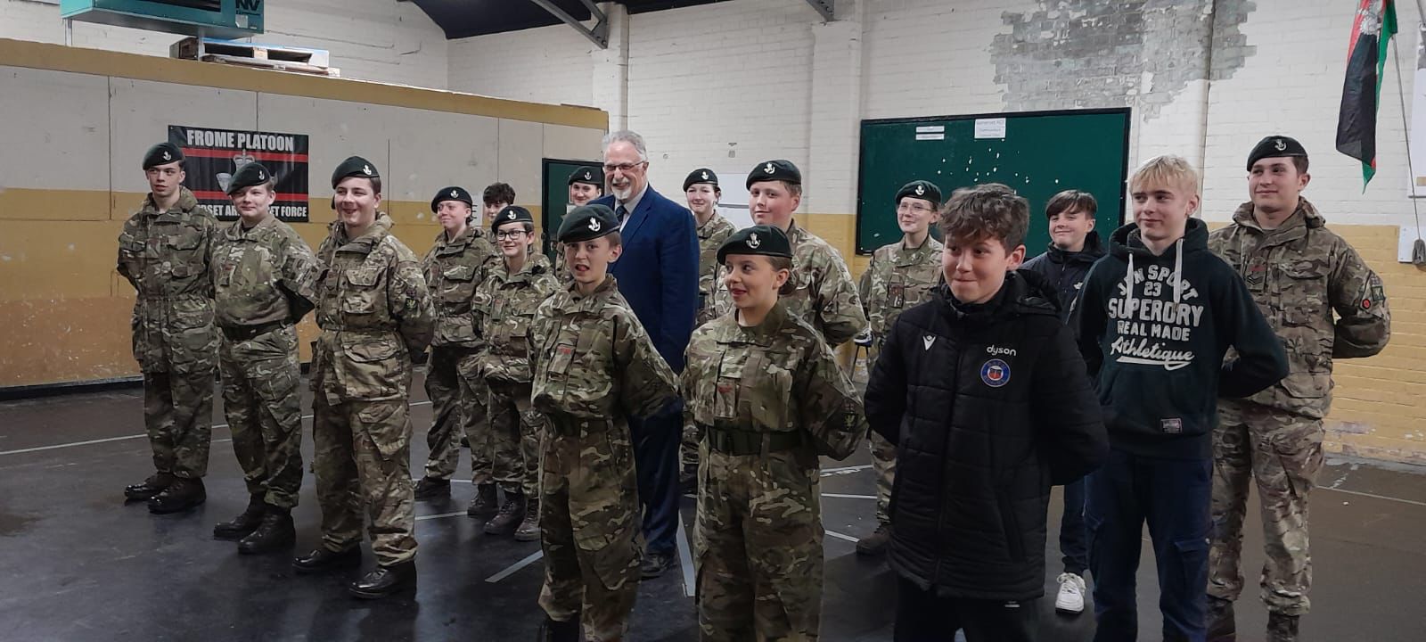 Somerset Military Lodge help The Silver Bugle Band – Somerset ...
