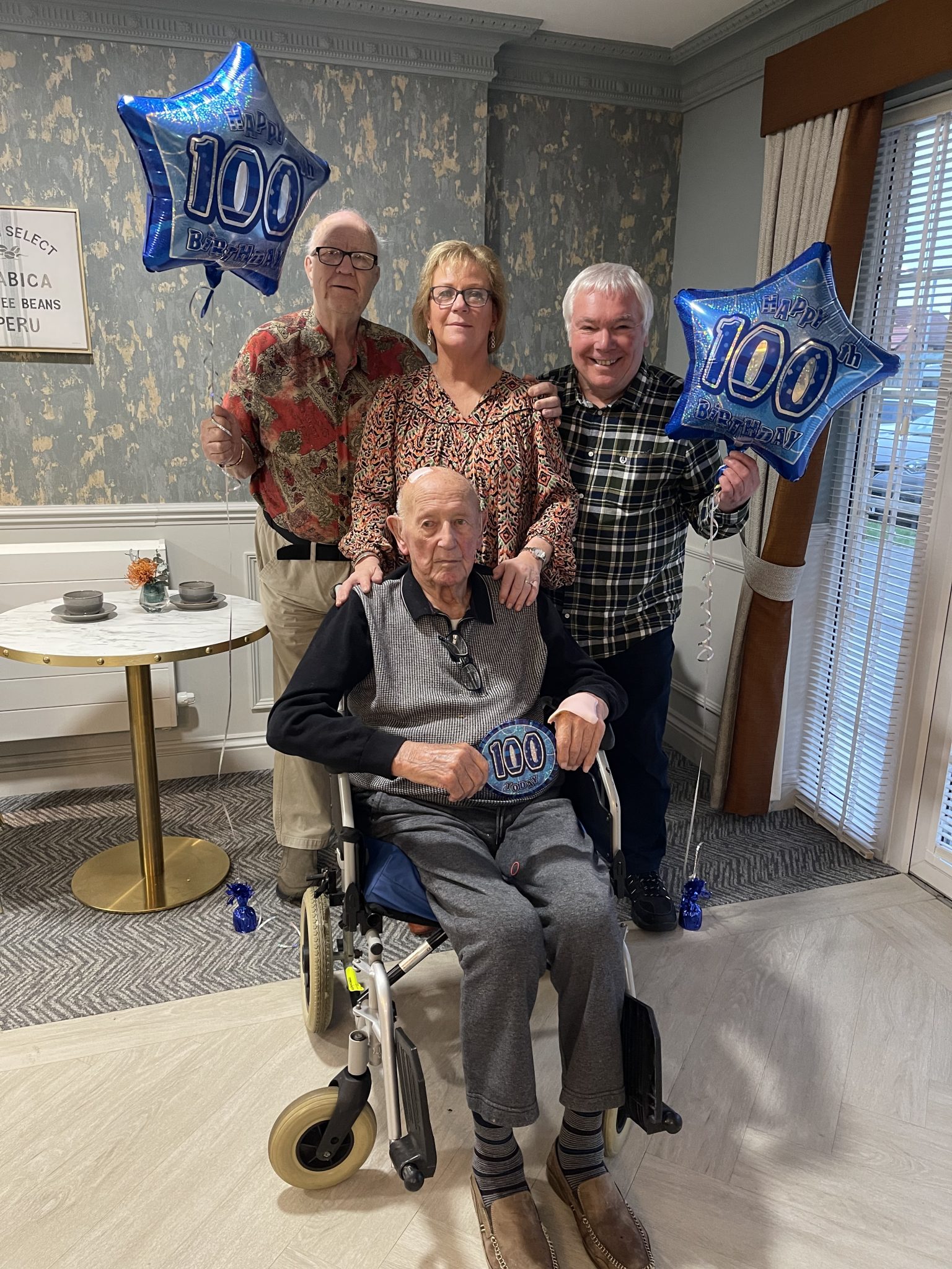 Peter celebrates his 100th Birthday! – Somerset Freemasons – www ...