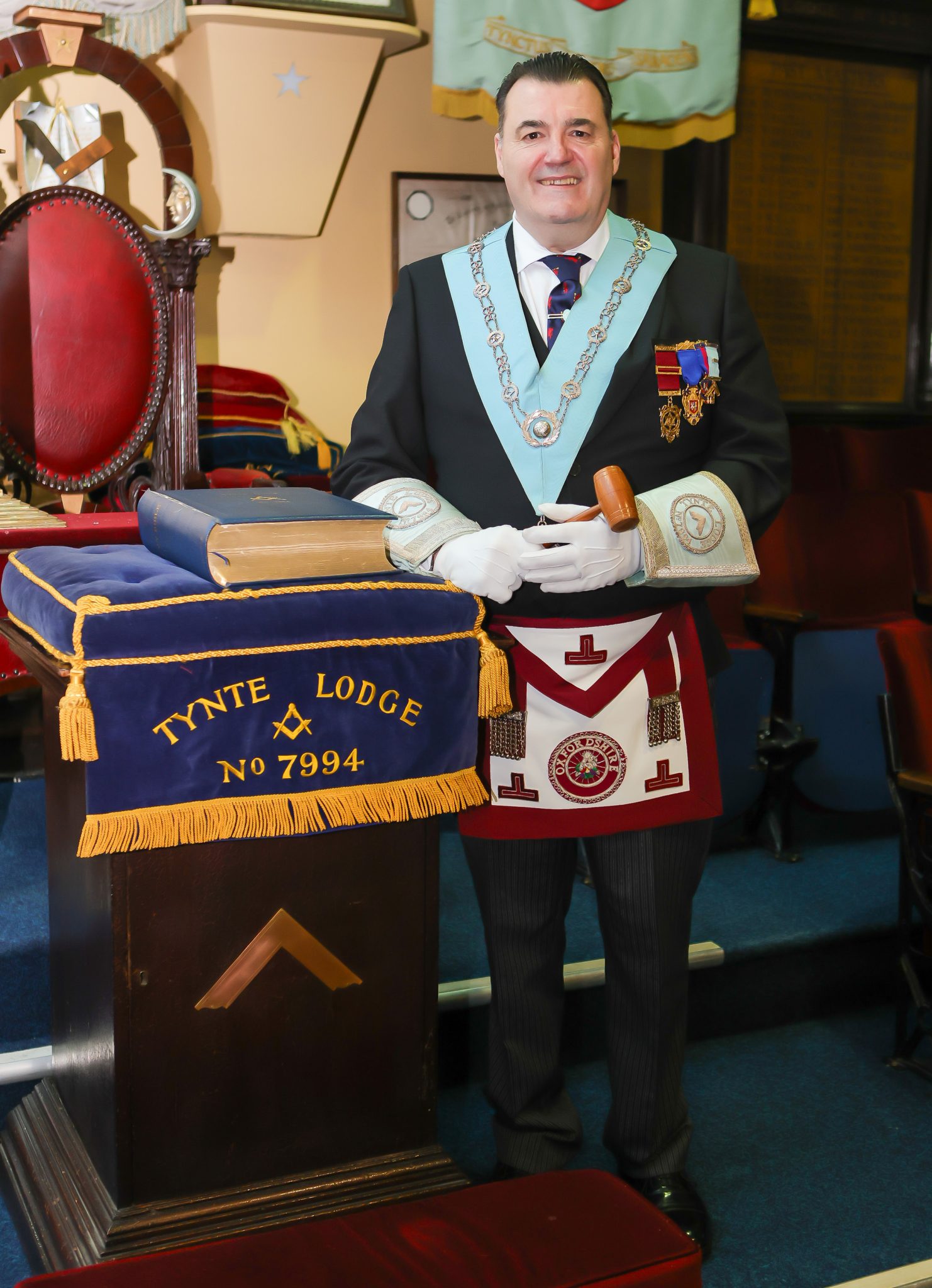 New Master Installed at Tynte Lodge – Somerset Freemasons – www ...