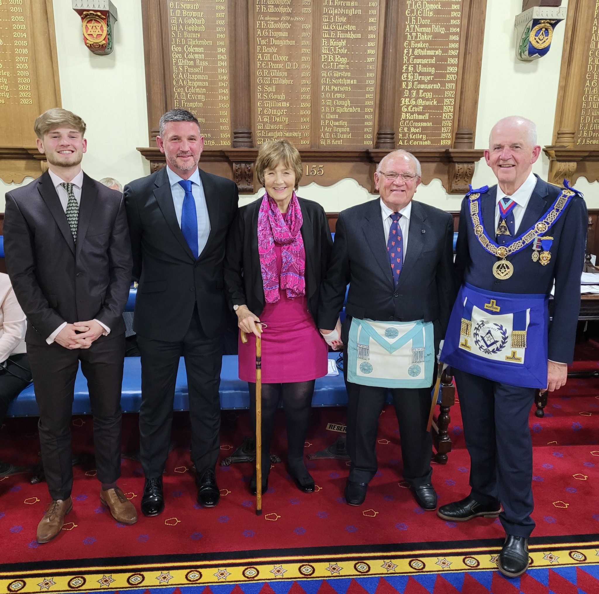 Royal Somerset’s Alan Wilde Celebrates His 50th Year As A Freemason ...