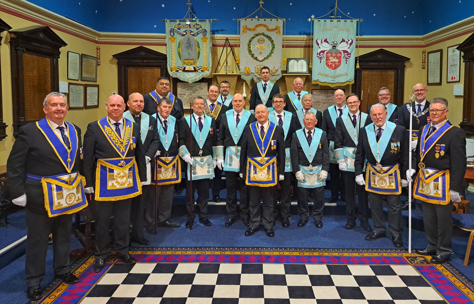Admiral Blake 4692 Installation Report – Somerset Freemasons – www ...
