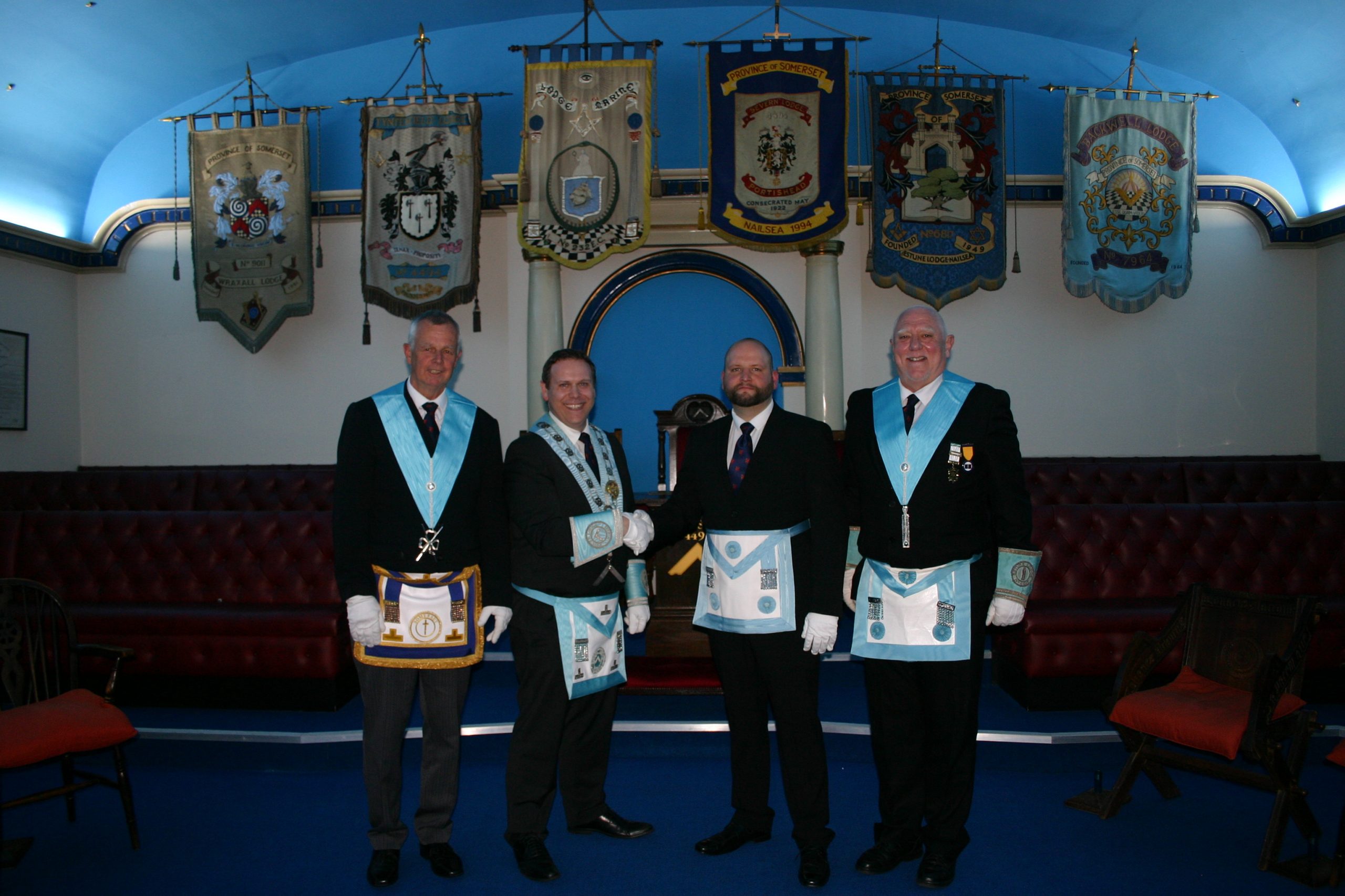 Brother Ed is Raised and the Trowel is Delivered – Somerset Freemasons ...