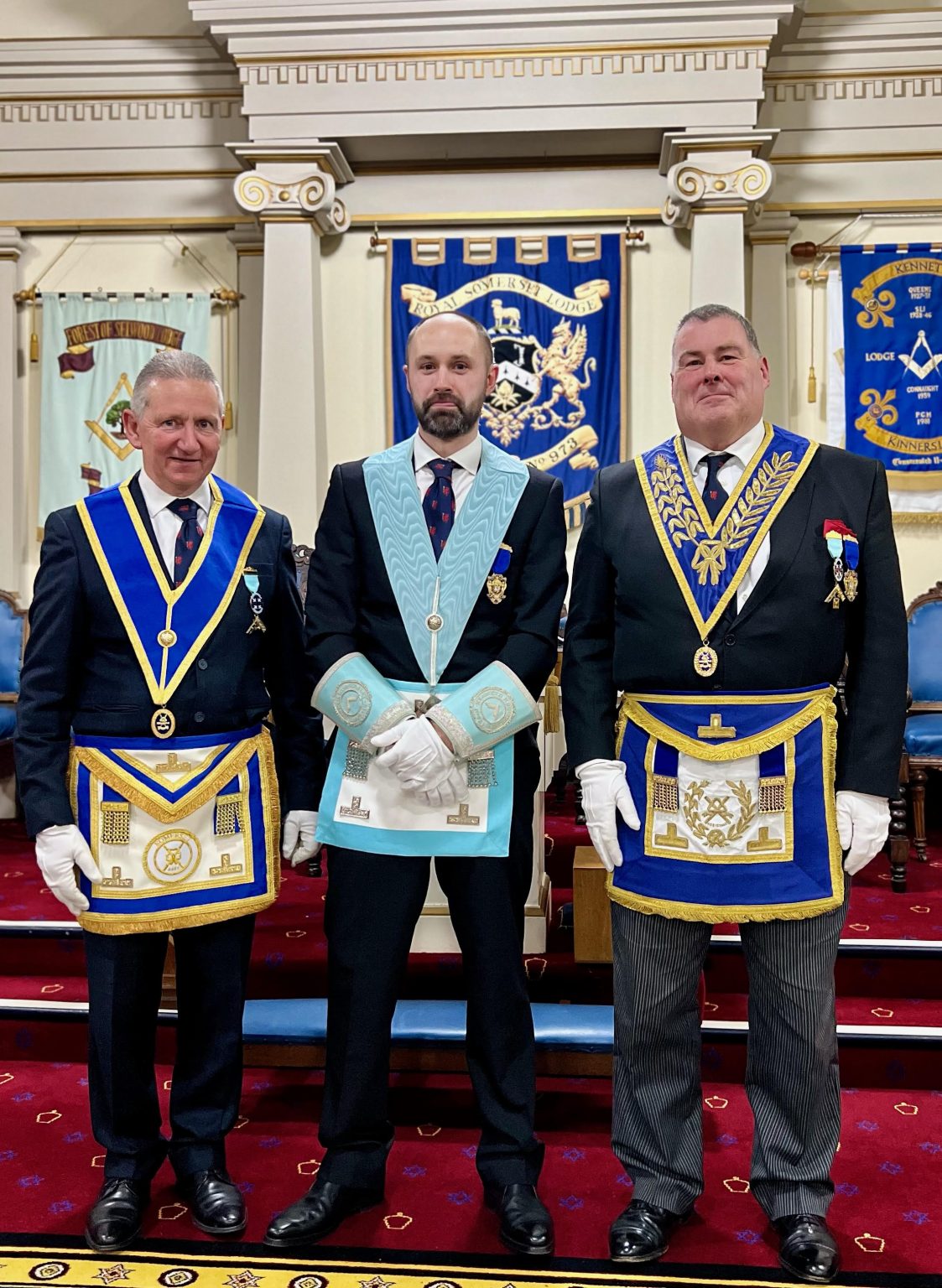 James takes the Chair at Kenneth Kinnersley – Somerset Freemasons – www ...