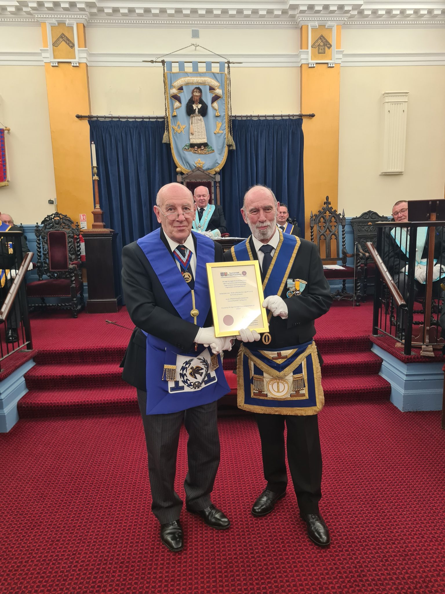 50 years to the day! – Somerset Freemasons – www.somersetfreemasons.org