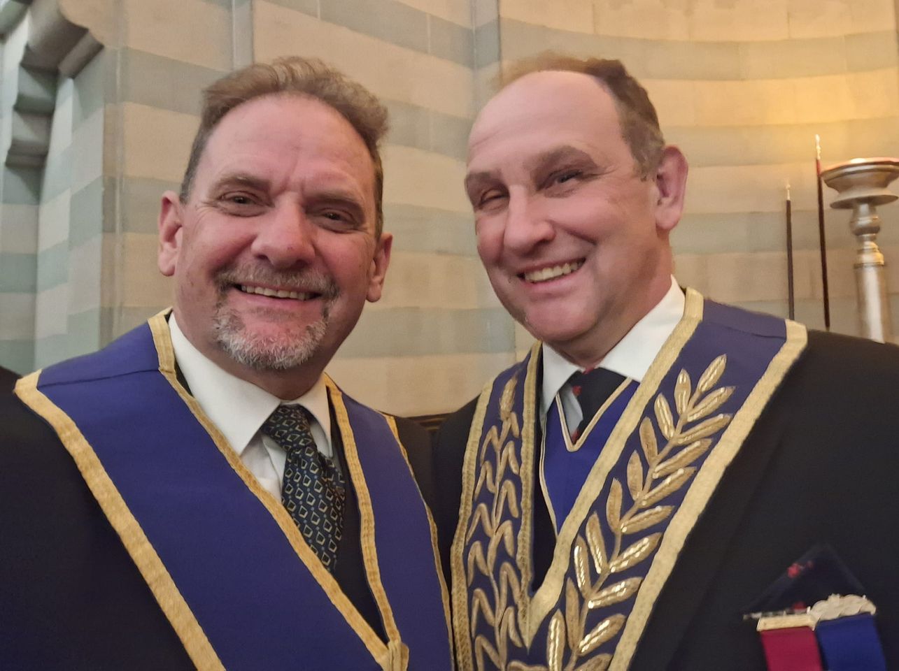 Somerset Masons visit London to Support Daniel at his installation ...