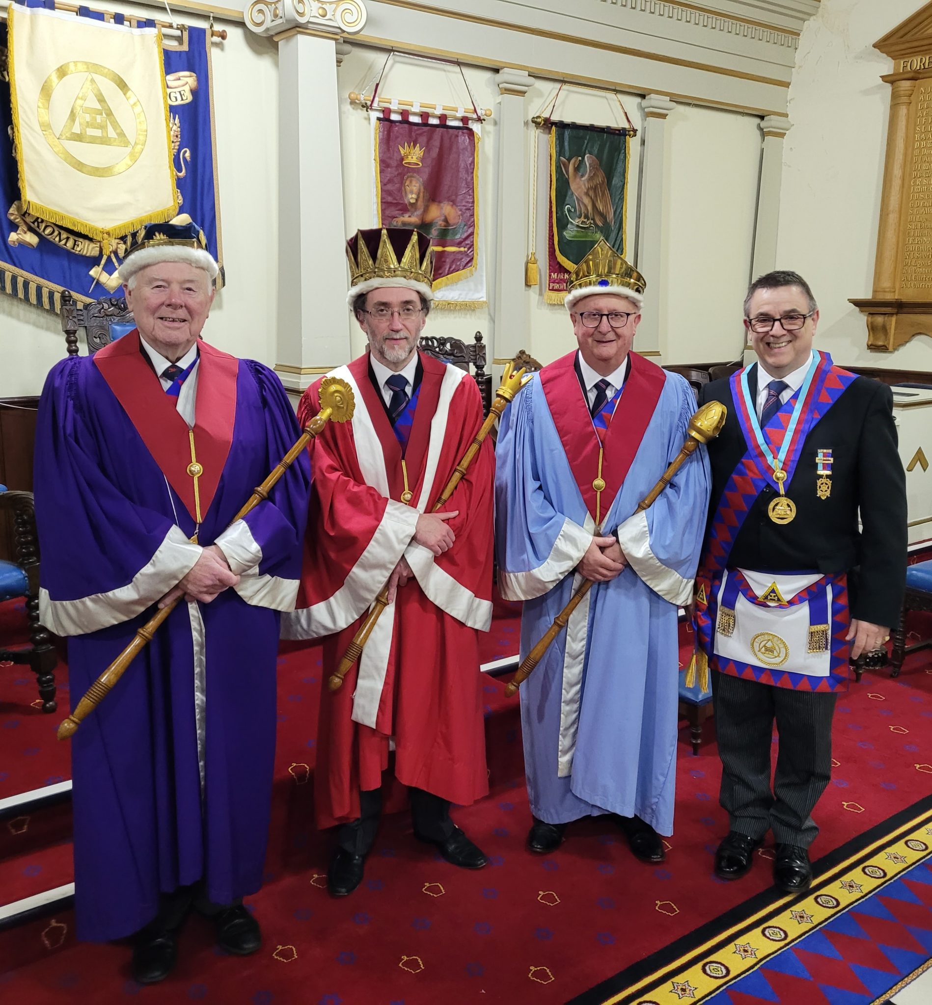 New Principals Crowned At Dungarvan Chapter – Somerset Freemasons – www ...
