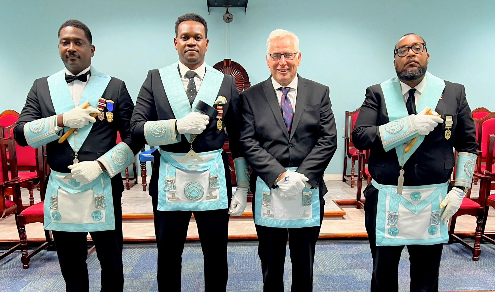 WM Colin Kenyon of Southey 6650 visits Barbados – Somerset Freemasons ...