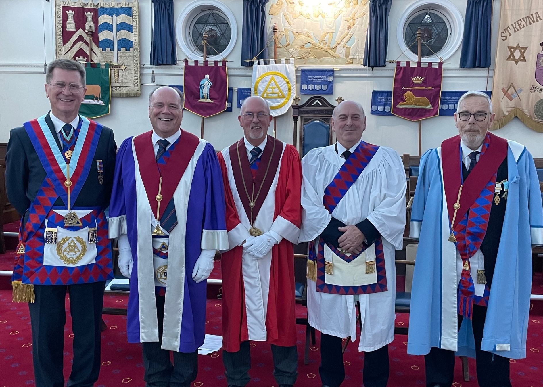 History Made at St Keyna Chapter – Somerset Freemasons – www ...