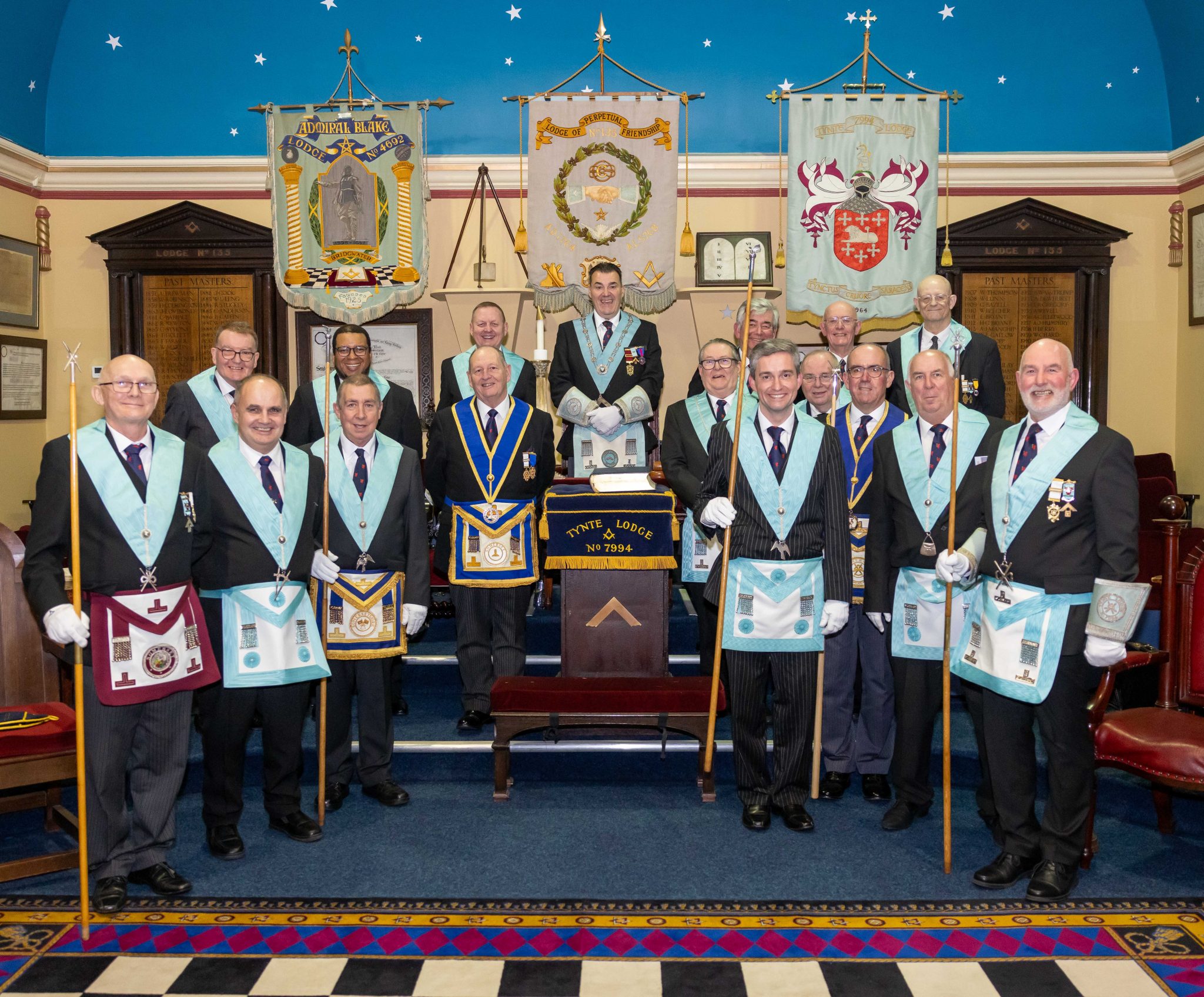 Tynte Lodge Installation – Somerset Freemasons – www.somersetfreemasons.org