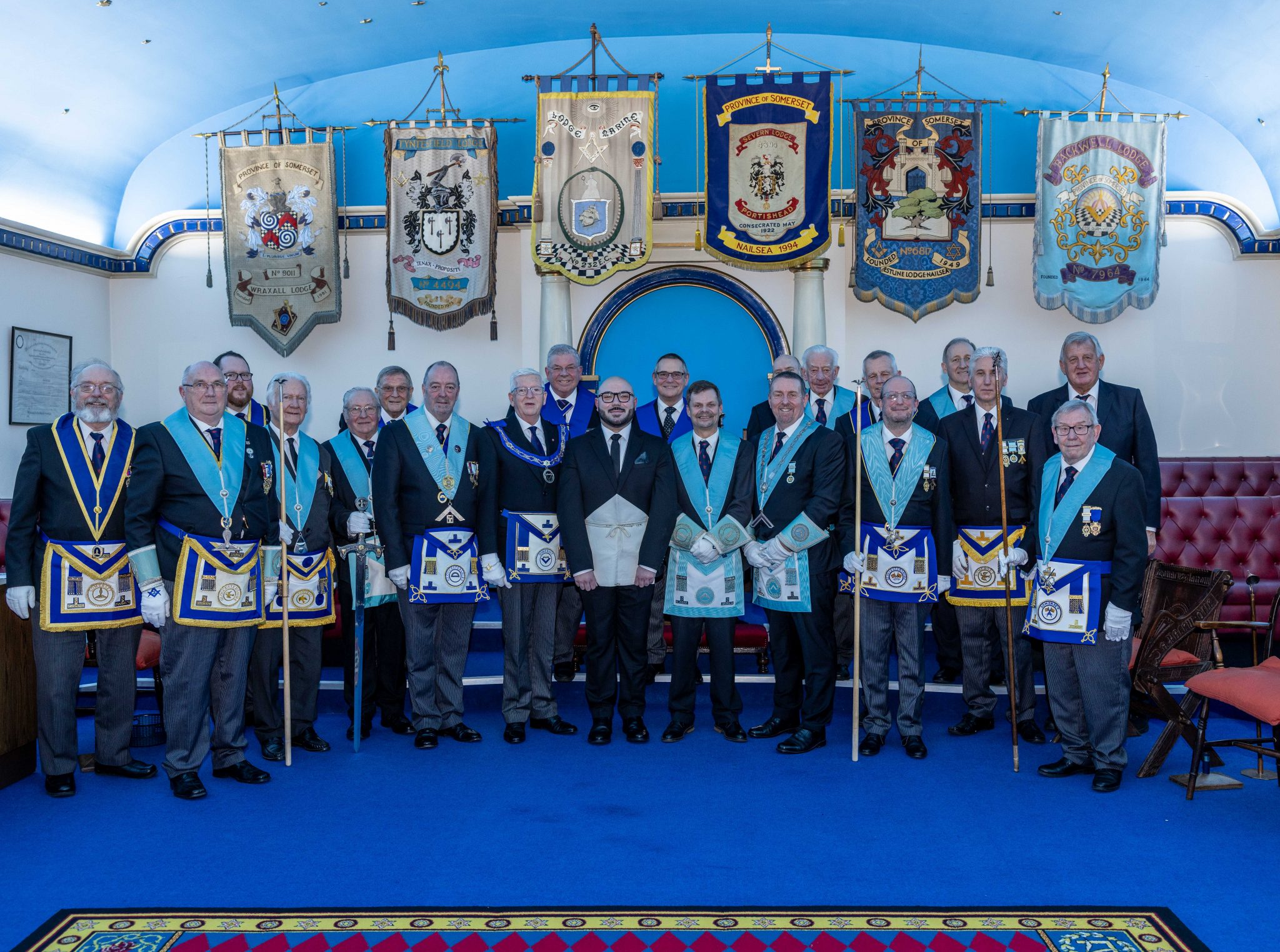 Tyntesfield welcomes an Initiate – Chelsea Style – Somerset Freemasons ...