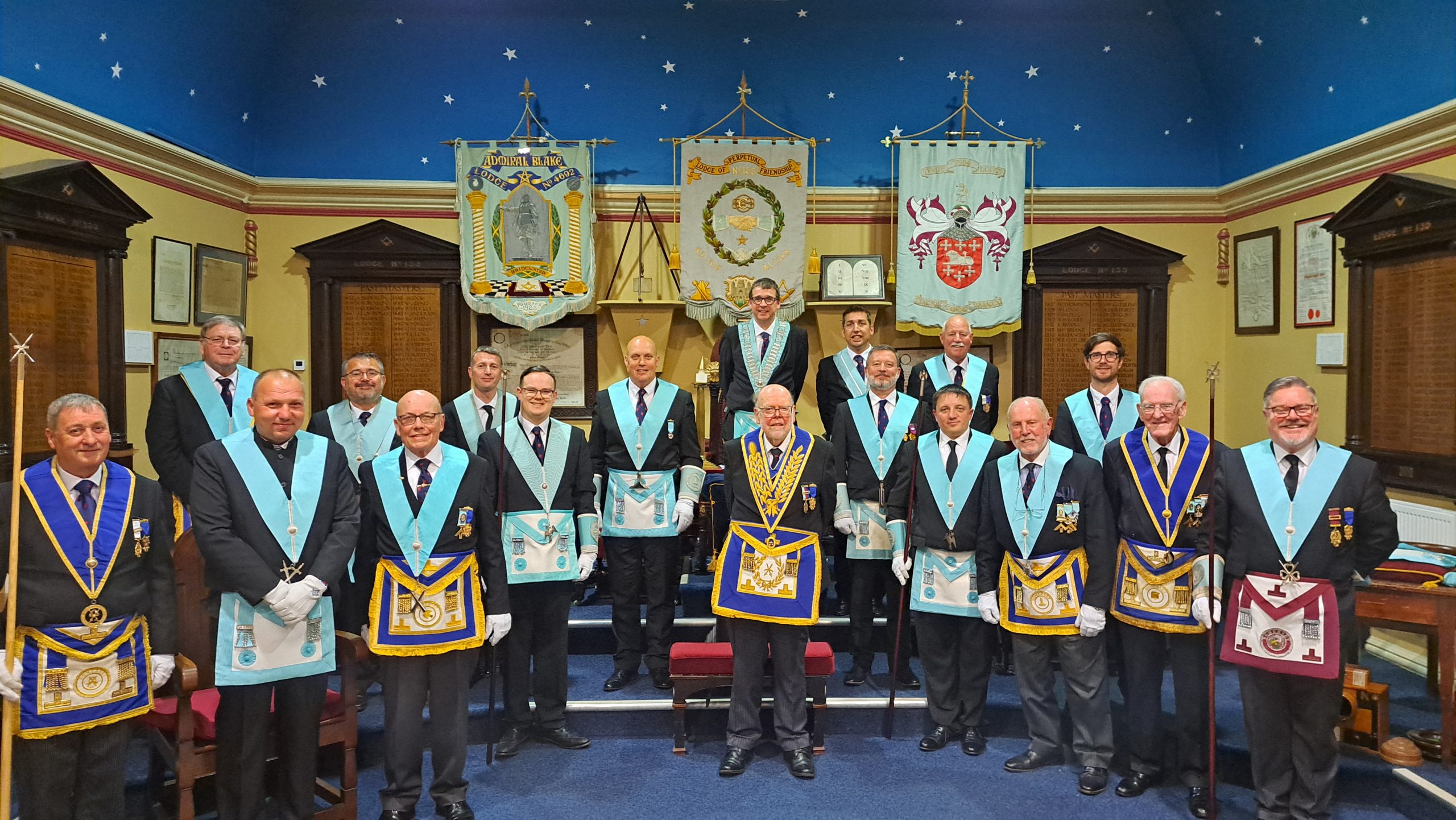 Admiral Blake Lodge Install Matthew – Somerset Freemasons – www ...