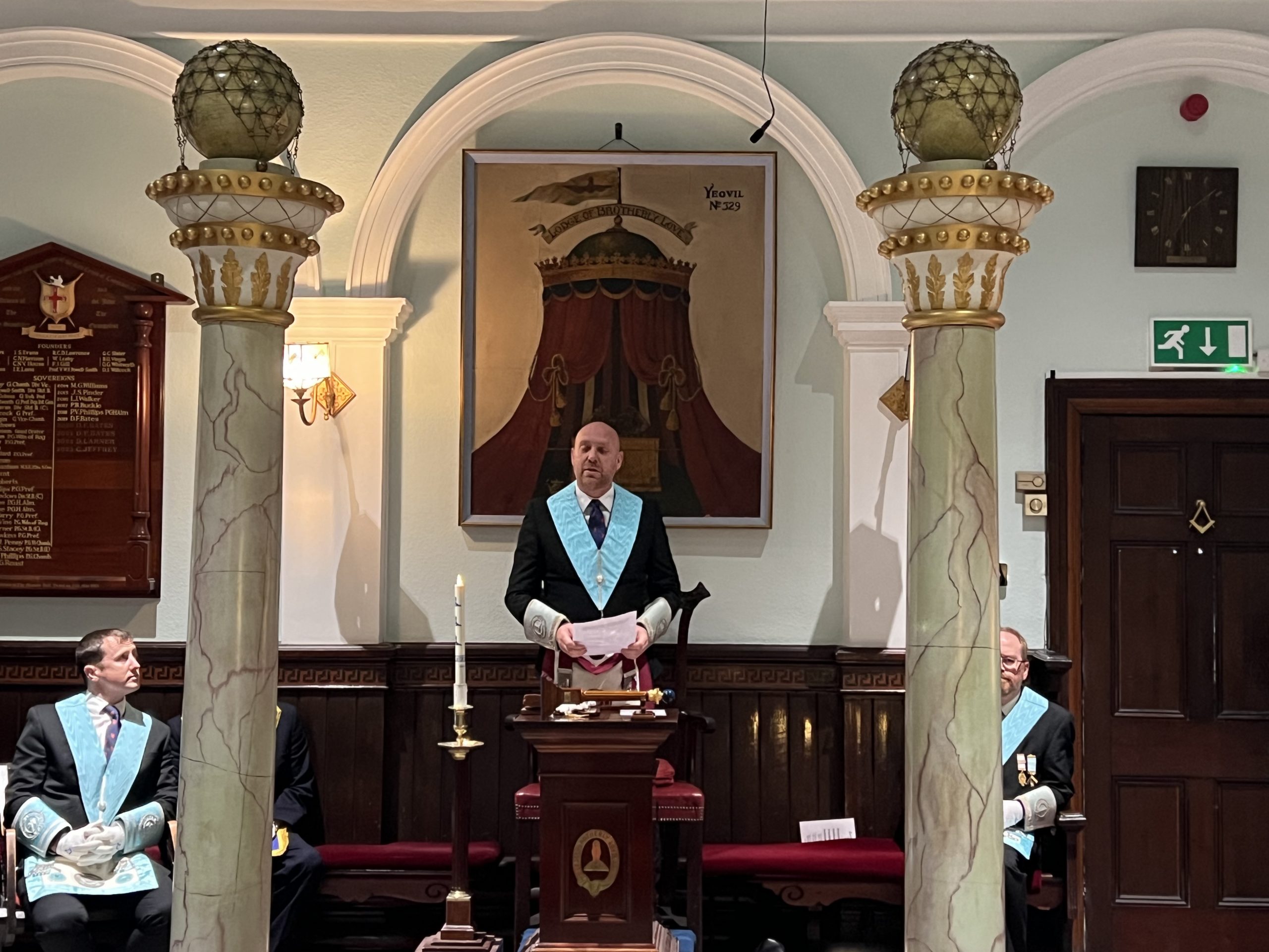 Brotherhood Renewed, Welcoming the Assistant Provincial Grand Master ...