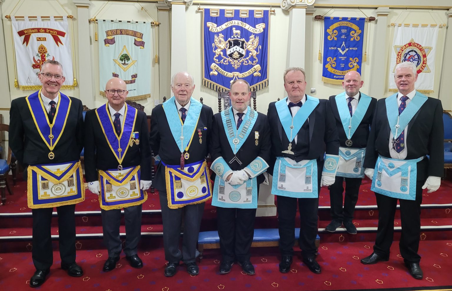 Royal Somerset Lodge’s New Master, Ian Rogers, Is Installed. – Somerset ...