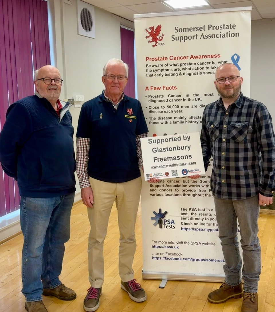 St Dunstan’s Lodge Supporting Prostate Testing Drive – Somerset ...