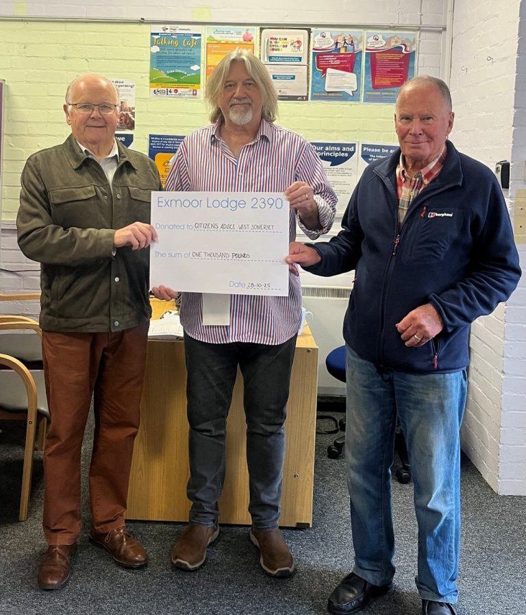Exmoor Lodge Supporting The Local Community – Somerset Freemasons – www ...