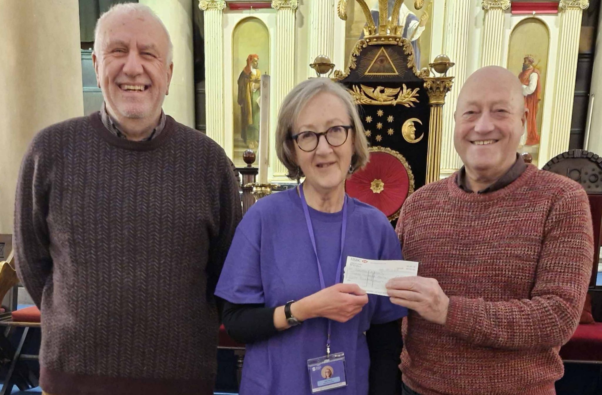 Somerset Masters pleased to help a worthy charity – Somerset Freemasons ...
