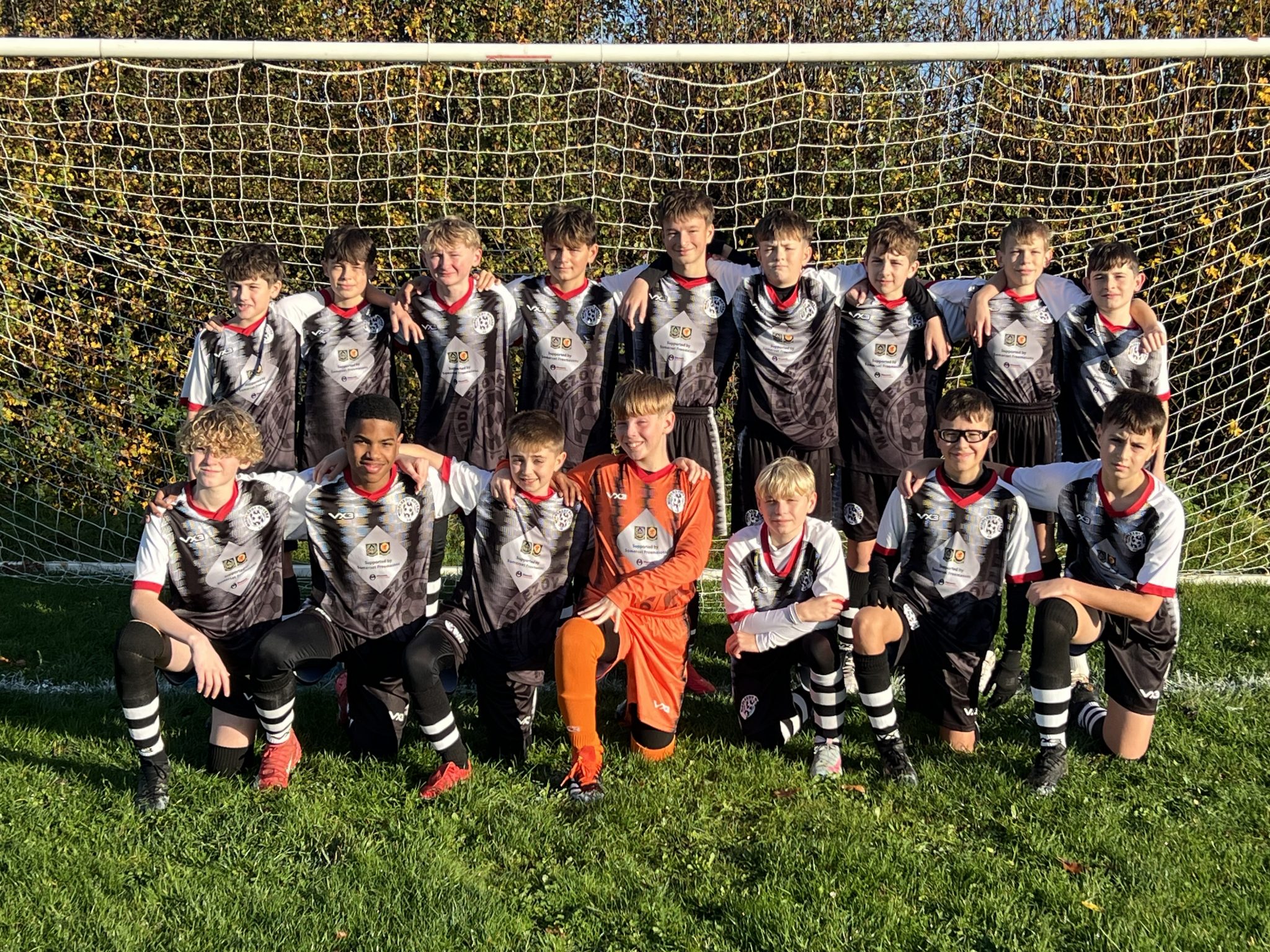 Admiral Blake Lodge Donation to Middlezoy Rovers U13 Football Team ...