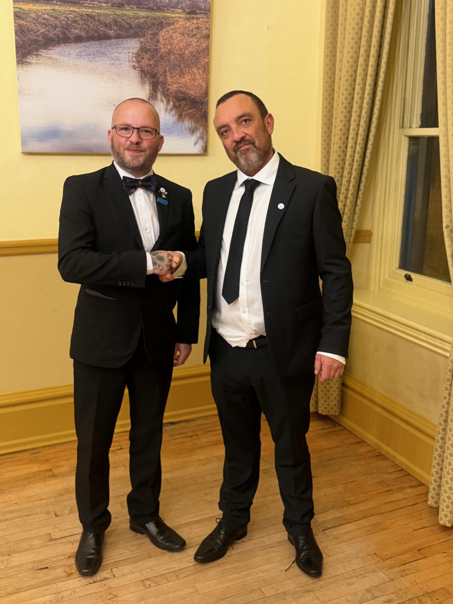 A watertight ceremony at St Dunstan’s for Plumber Mark – Somerset ...
