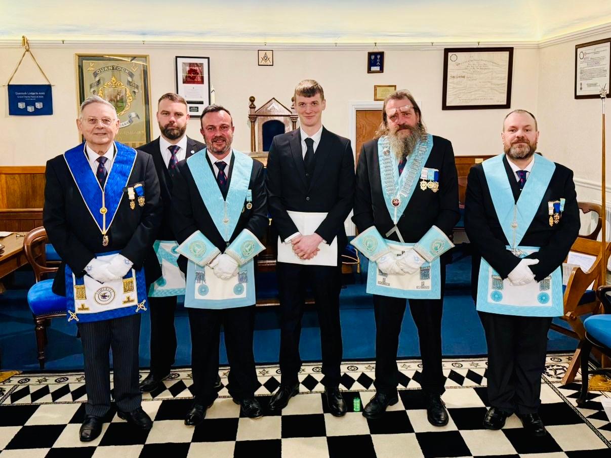 A Night Of Excellence: Quantock Lodge Welcomes A New Brother – Somerset ...