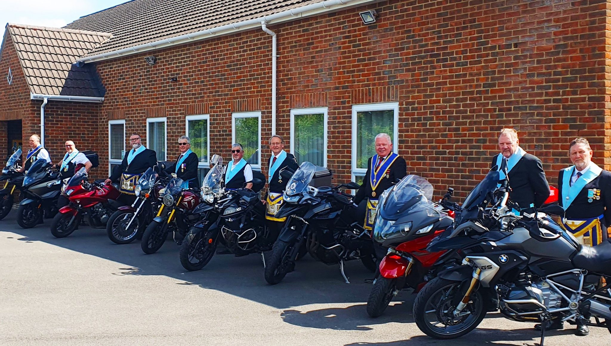 Masonic Bikers on Show – Somerset Freemasons – www.somersetfreemasons.org