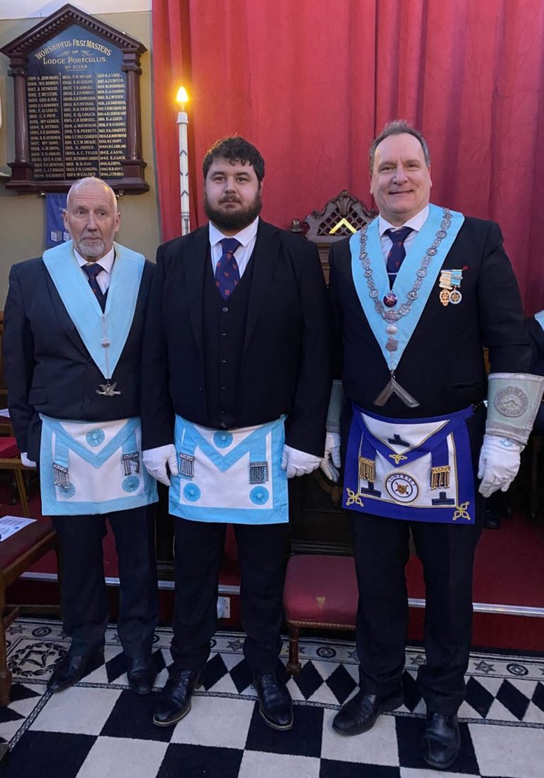 Portcullis Start the Year Raising a New Master Mason – Somerset ...